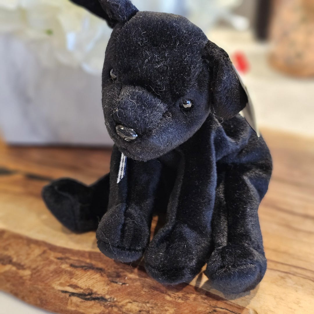 Luke the Dog TY Beanie Baby Vintage - Etsy