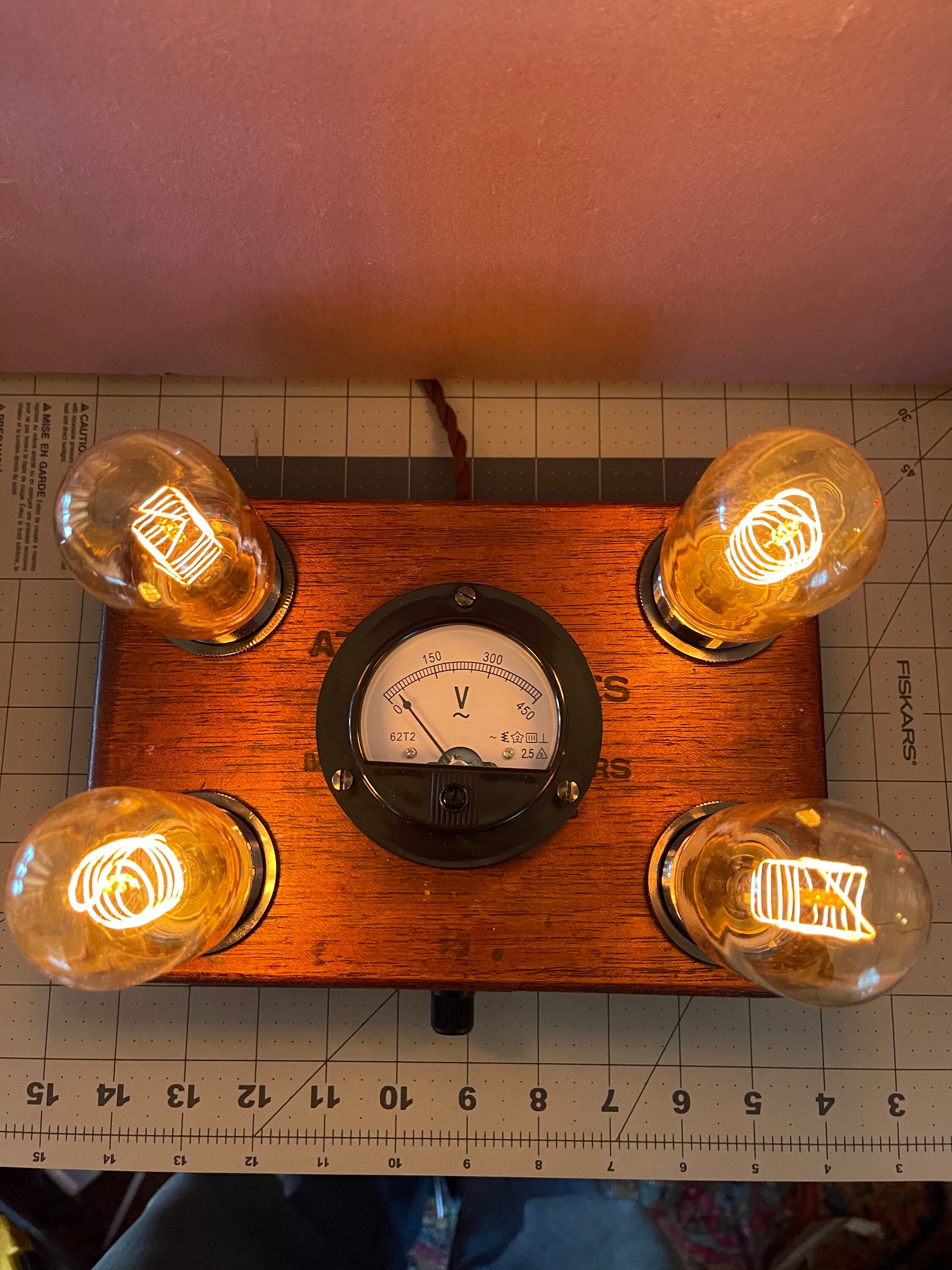 Vintage Wood Cigar Box Light - Etsy