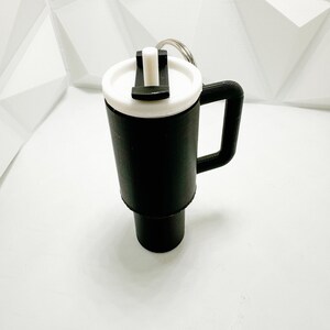 Mini Stanley Inspired Tumbler Keychain, With Storage, Travel Pill ...