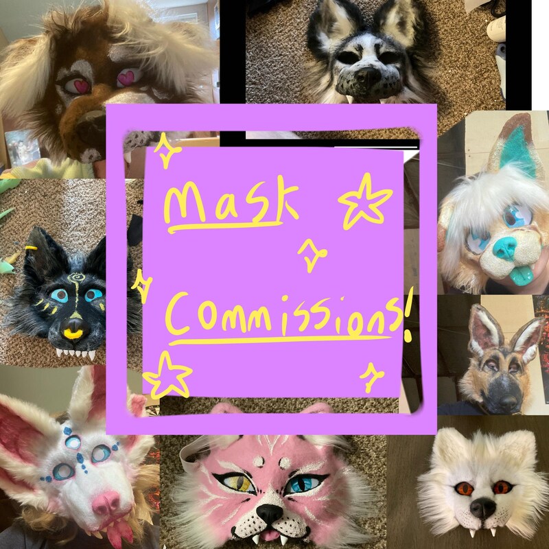Therian Mask Premade - Etsy