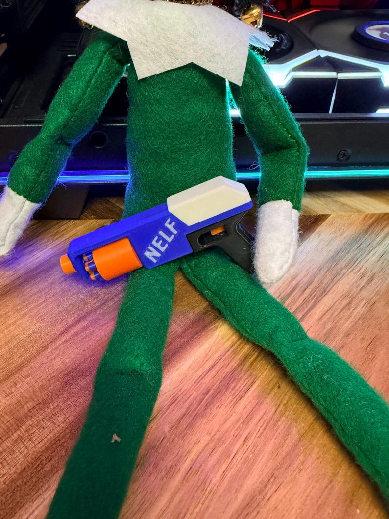 Nelf Gun - Christmas Elf Prop Accessories. - Etsy