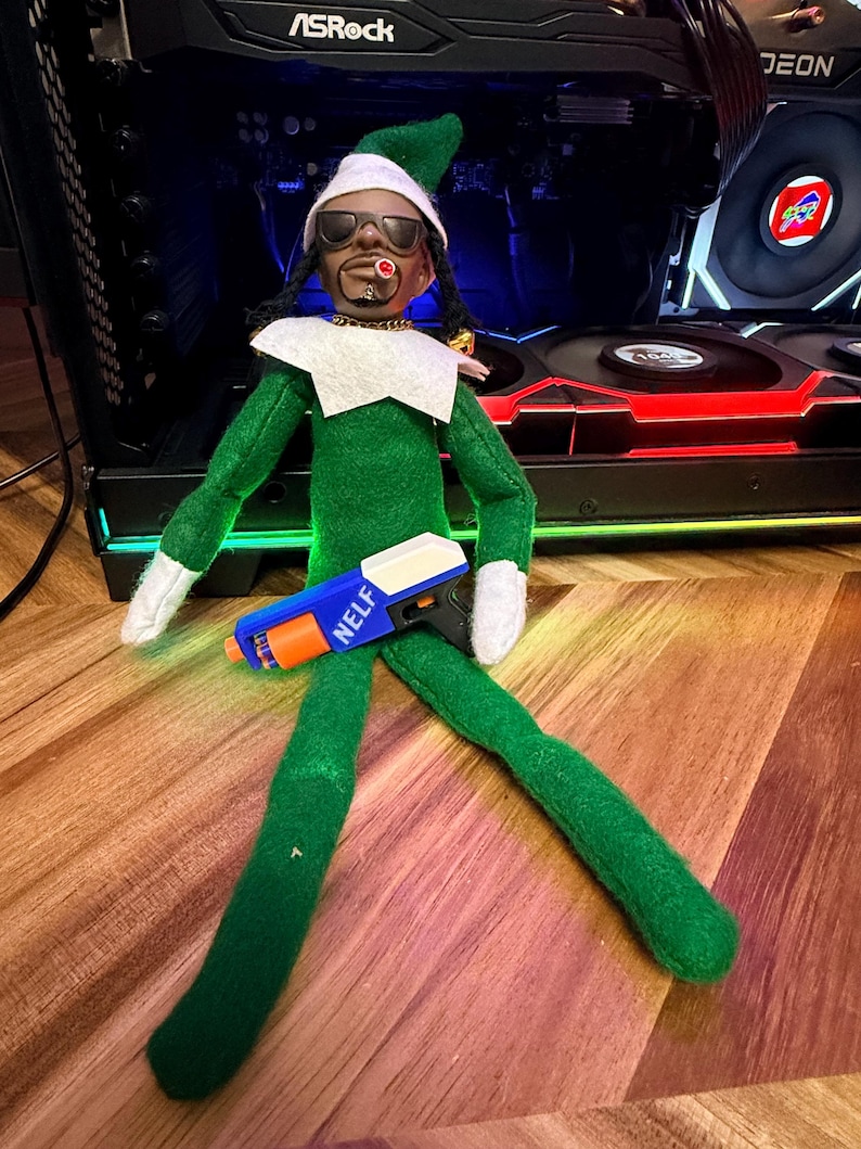 Nelf Gun - Christmas Elf Prop Accessories. - Etsy