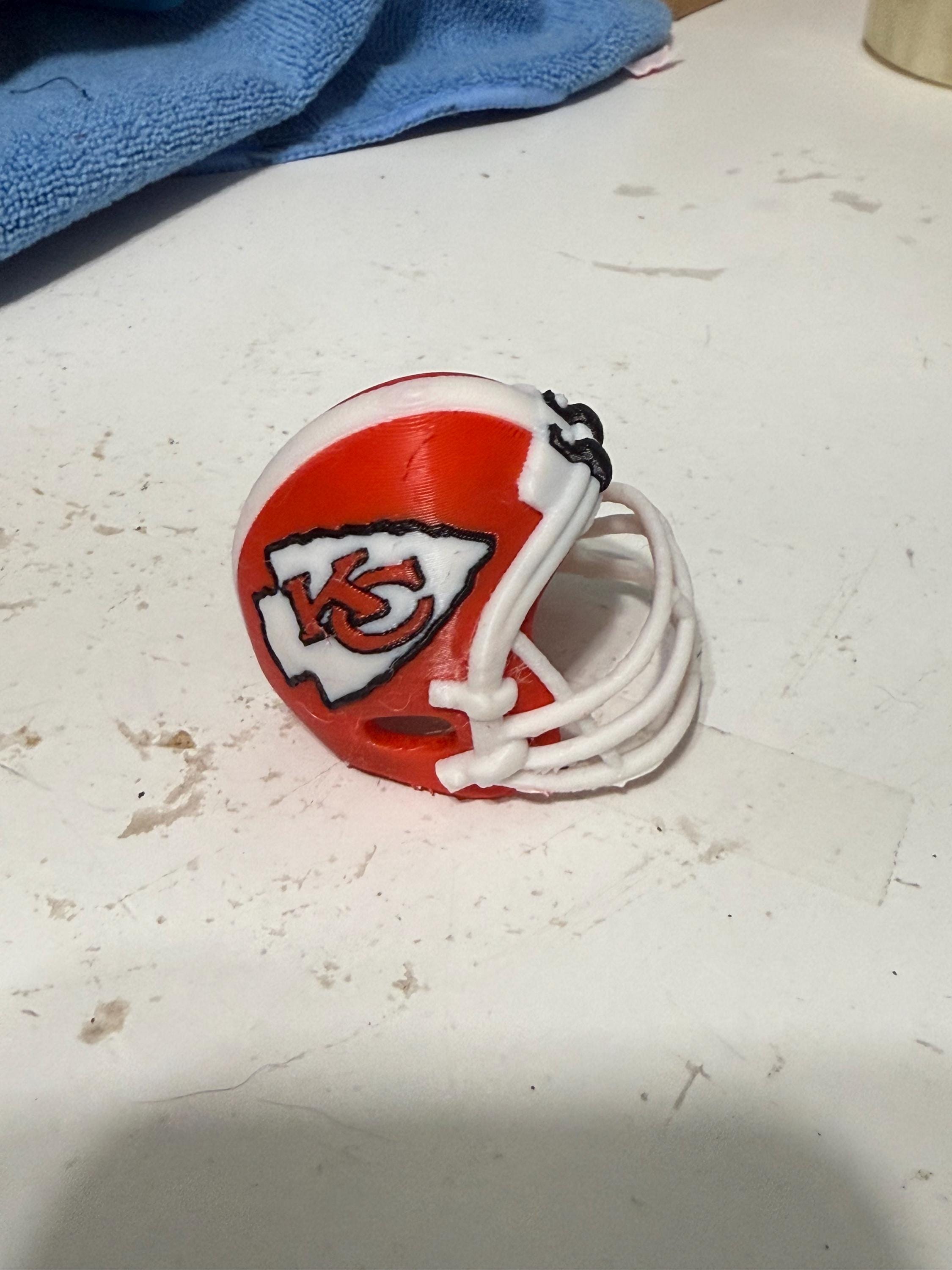3D Printed Kansas City Chiefs Duck - Removable Helmet - NFL Team - Etsy