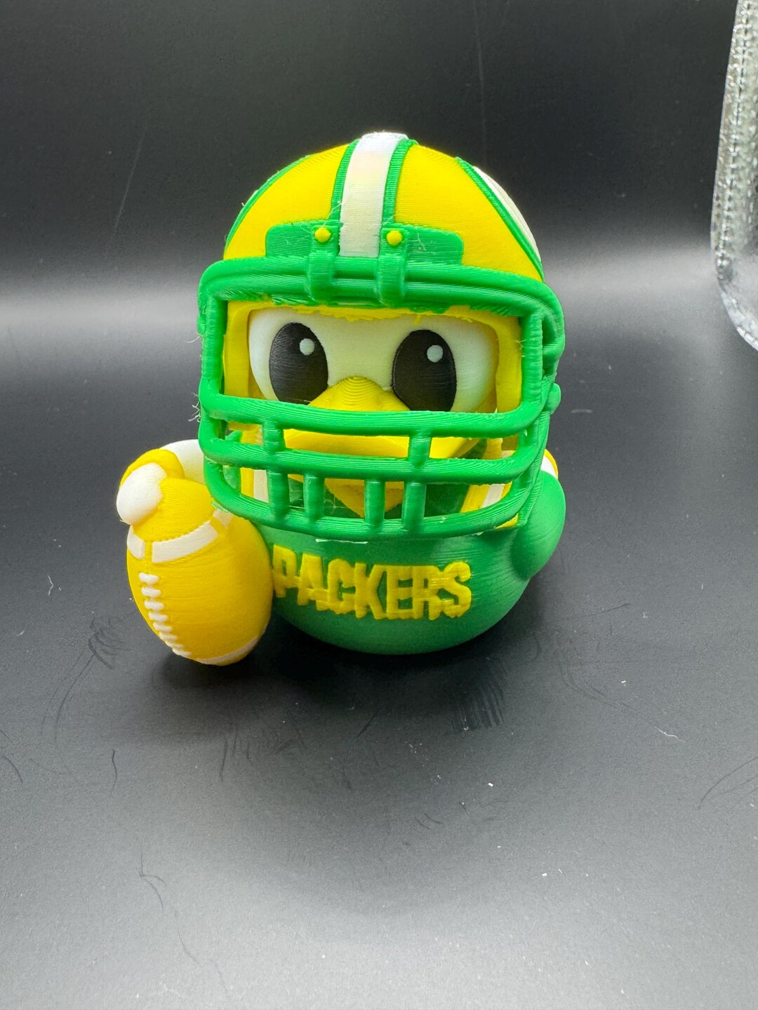 3D Printed Green Bay Packers - Removable Helmet - Removable Cheese Hat ...