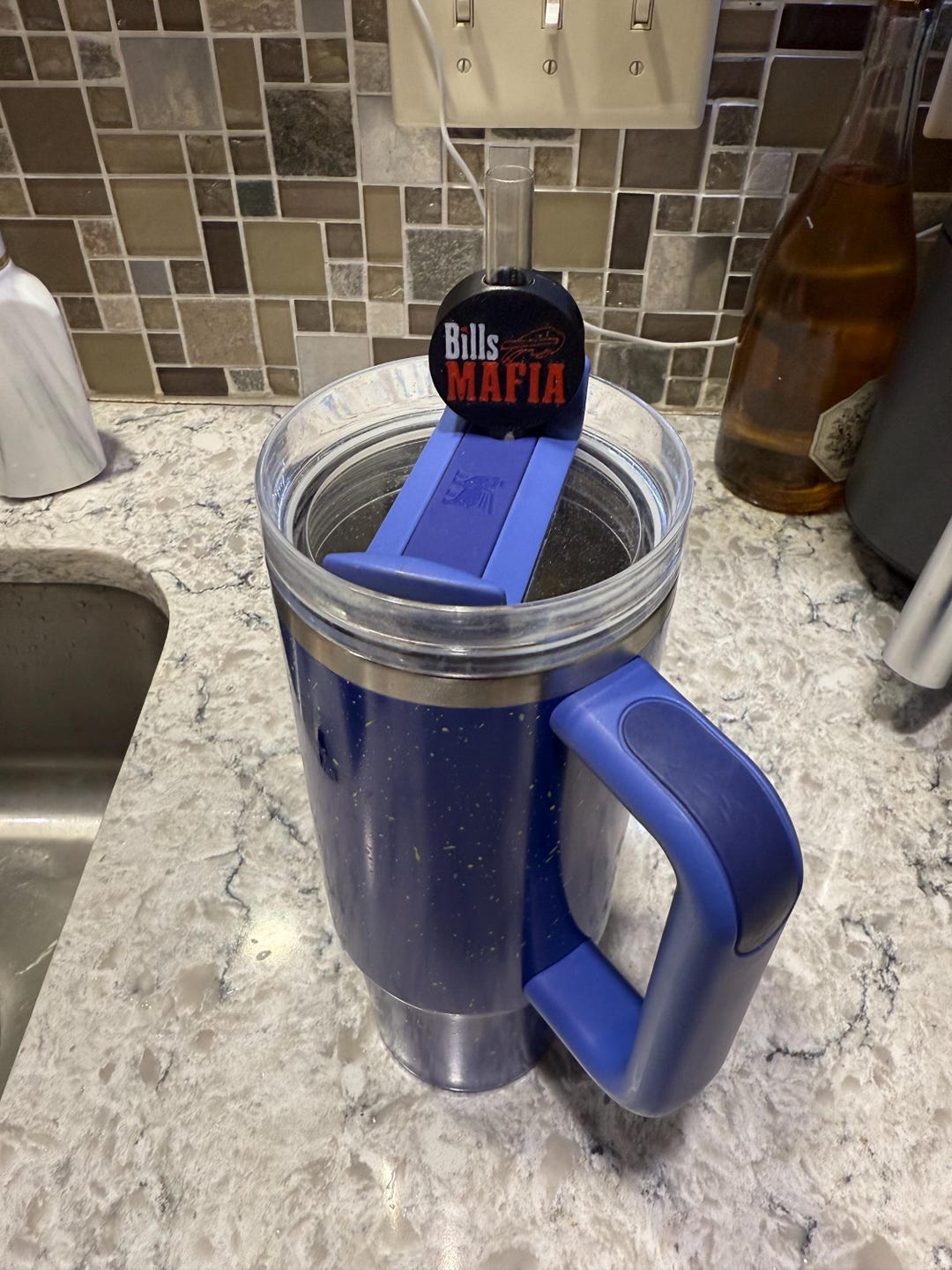 Bills Mafia Stanley Straw Topper Charm - Fits Any General Straw. - Etsy
