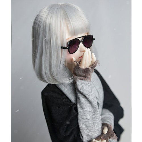 1/3 1/4 Bjd Sd Msd Wigs classic Short Hair Wig 4 Colors - Etsy