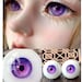 Pink Blythe Eye Chips Handmade Blythe Eyechips/realistic Doll Eyes/craft Eyes/resin Eyes/blythe ...