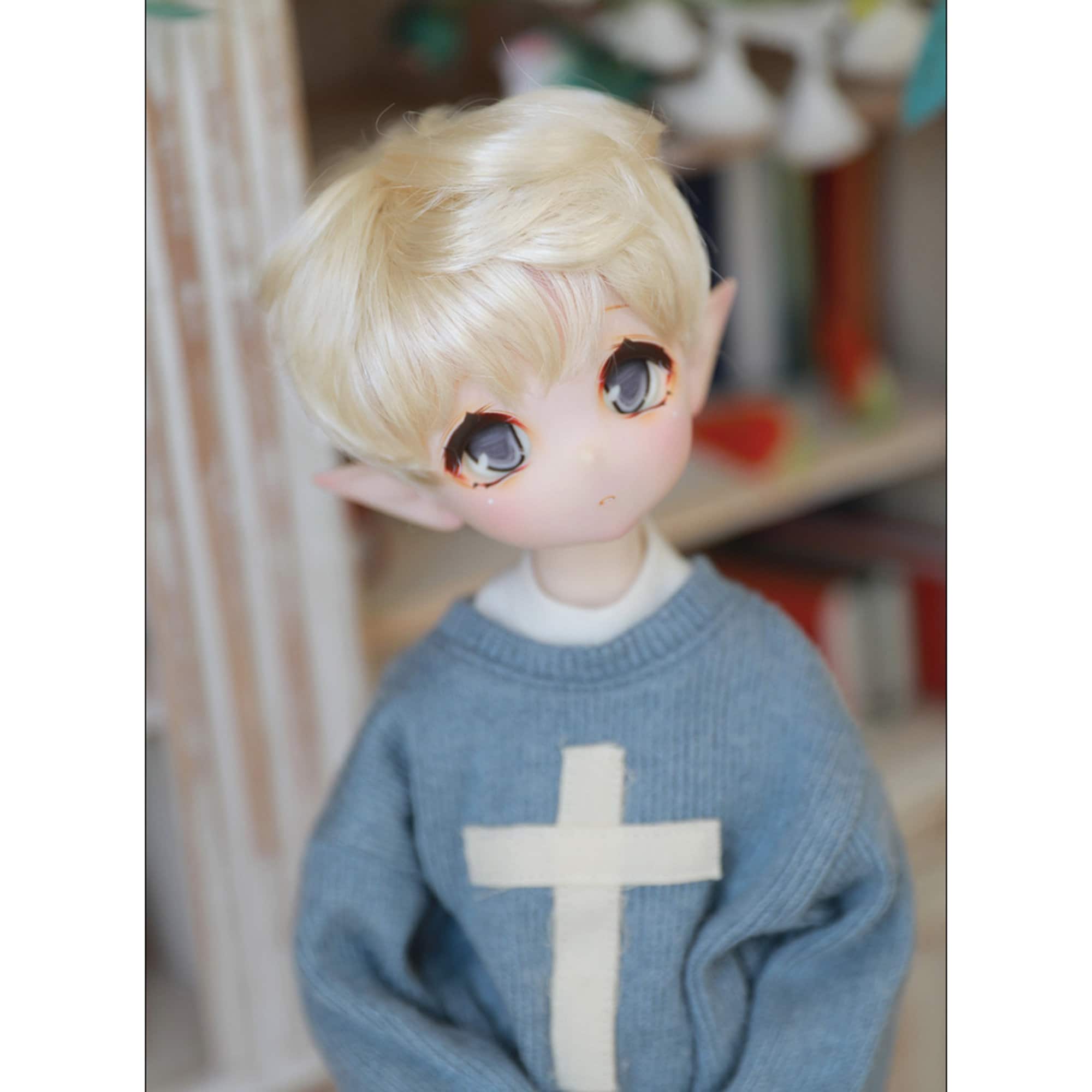 8 Colors Doll Wig Bjd Wig Toy Wig for Dolls Accessories1/3 - Etsy