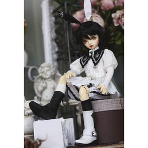 Vintage 1/4 Mdd Msd Bjd Suit,bell Bunny Bjd Clothes Doll Outfit,custom ...