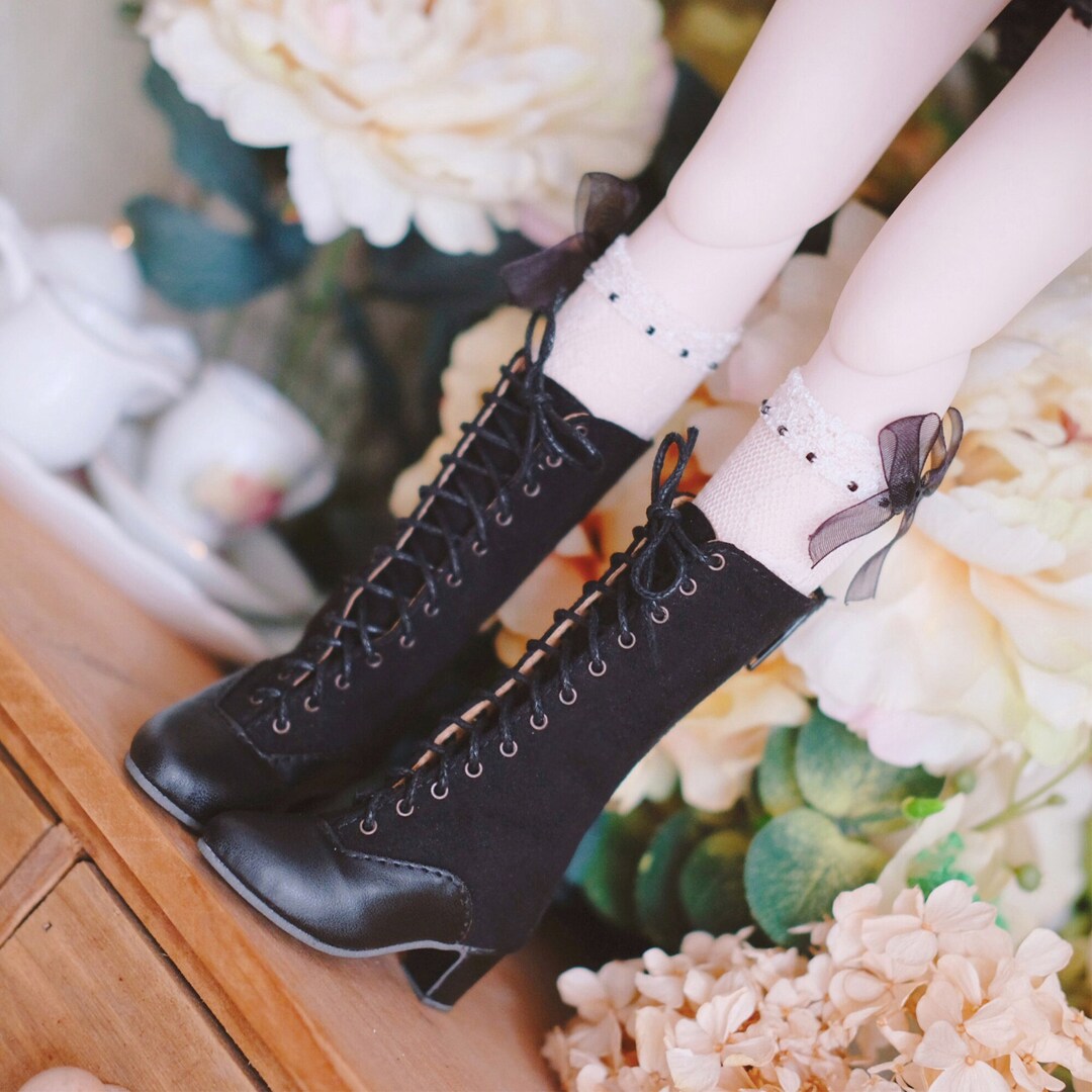 4 Color Doll Boots for 1/3 Sdgr Dd as Dz Bjd Doll Shoes,1/4 MSD Mdd ...
