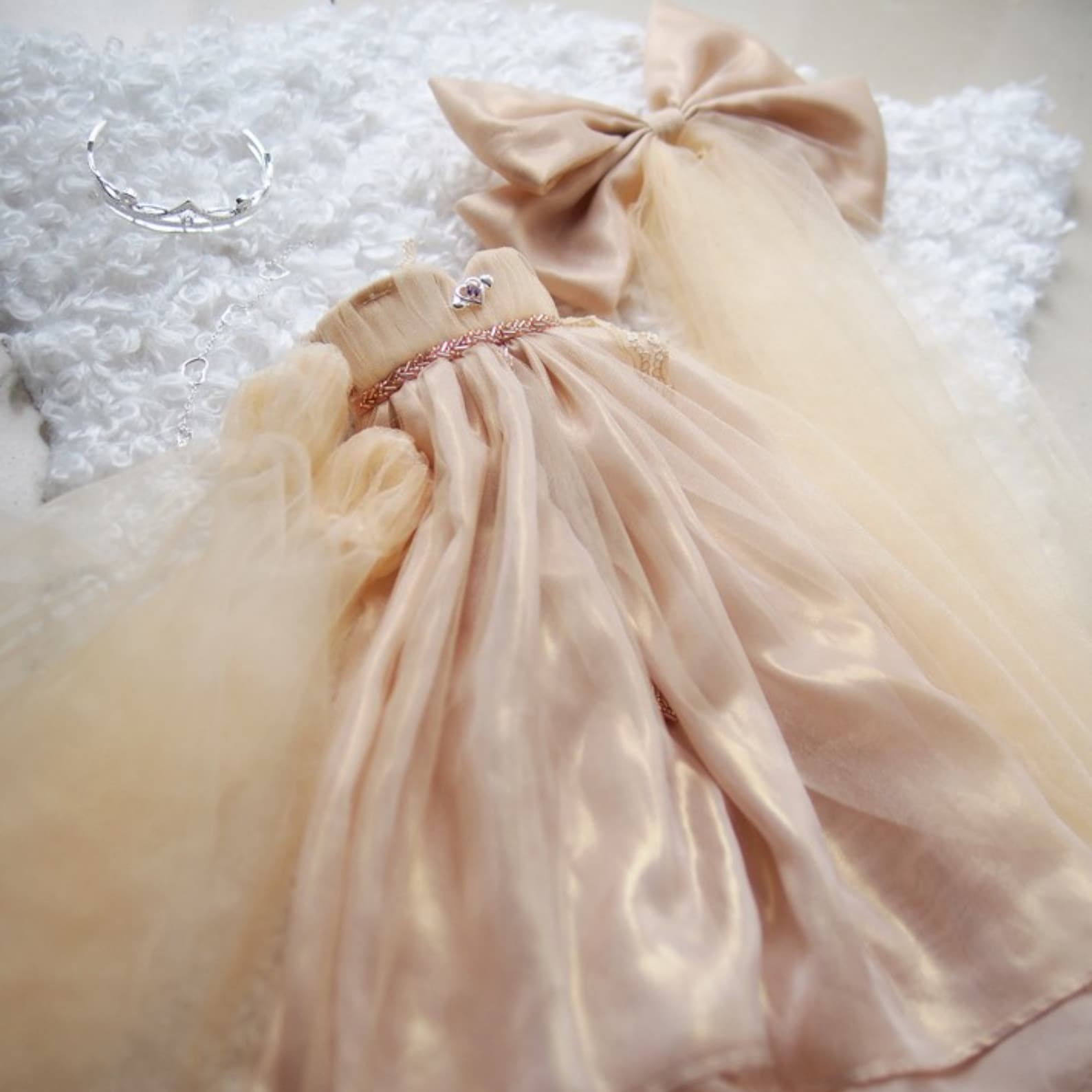 Blue White Beautiful Bjd Clothes Bjd Outfit 1/3 Bjd Girl Doll - Etsy