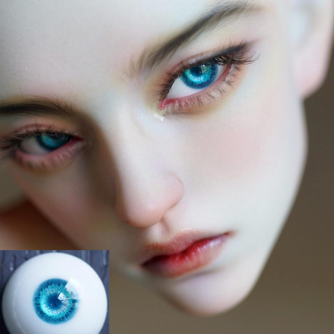 Realistic Blue Resin Doll Eyes, BJD Safety Eyes (12-18mm) - Etsy