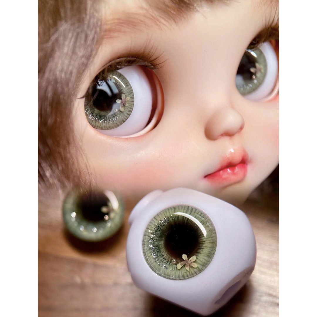 Realistic Blythe Eyes/hand Painting Blythe Eye Chips With Swarovski Crystal / Dimond Eye/crystal ...