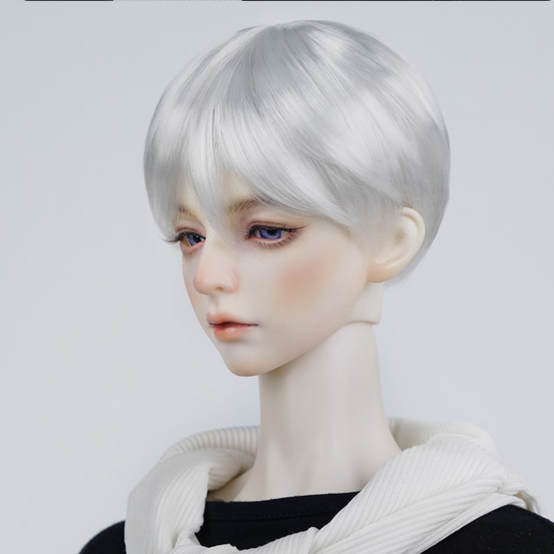 Short Bob BJD Doll Wig, Soft Silk Hair, 1/3 1/4 1/6 Scale - Etsy