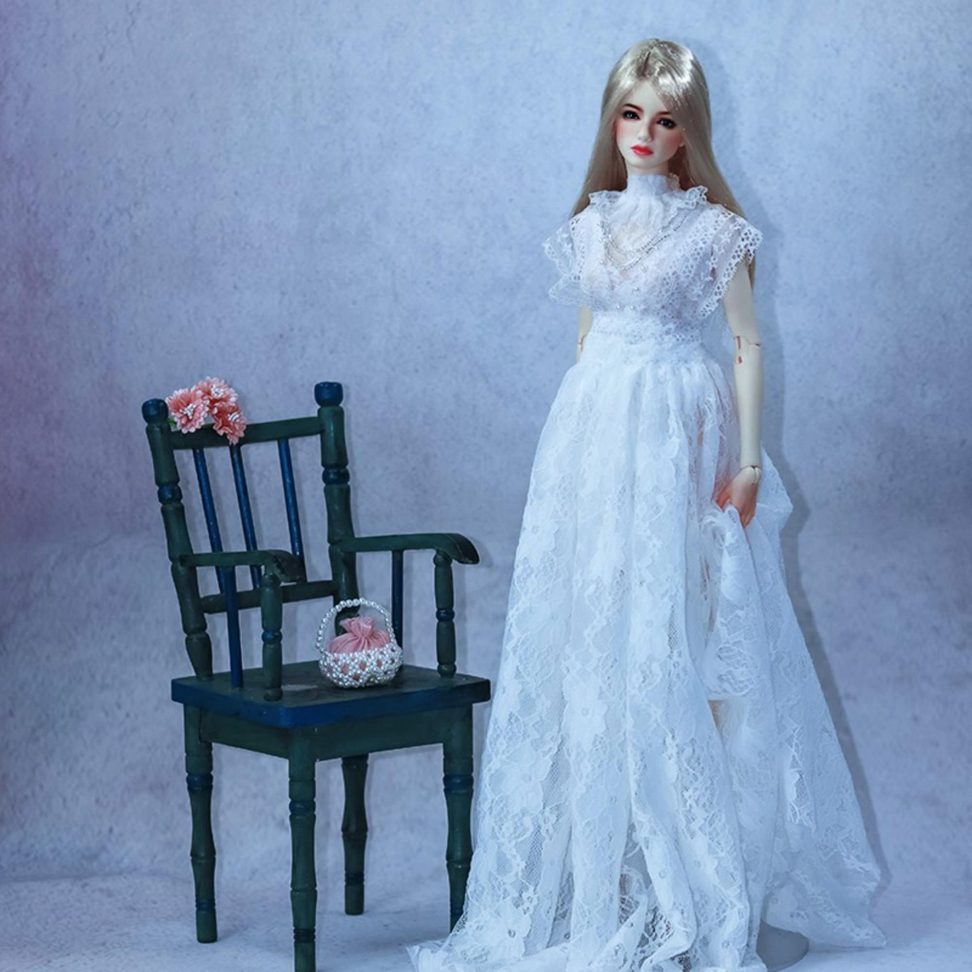 Custom Bjd Wedding Dress Doll Clothes 1/3 1/4 1/6 BJD Outfit | Etsy