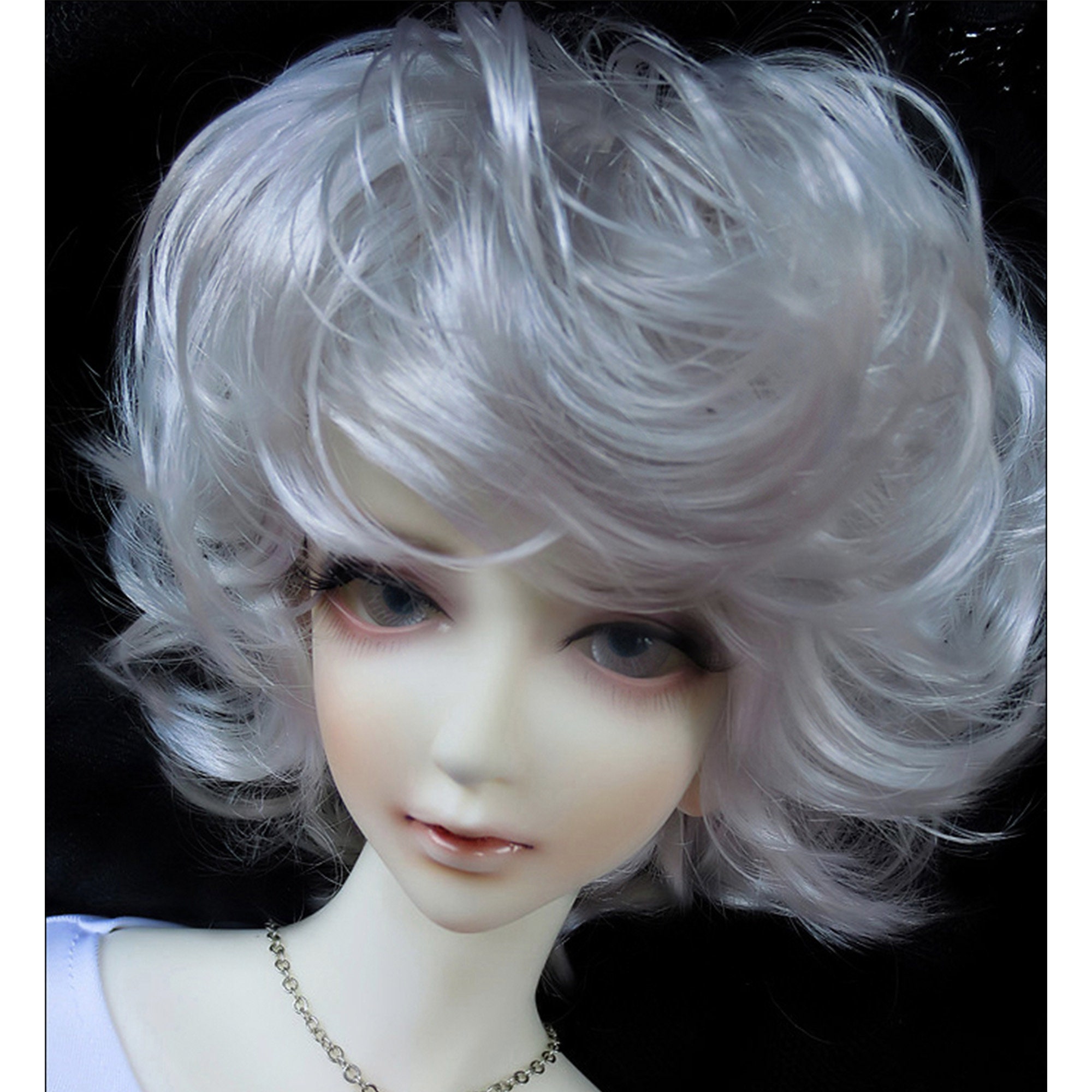 4 Colors 1/3 1/4 1/6 BJD Doll Wig Short Doll Hair for Dolls Accessories ...