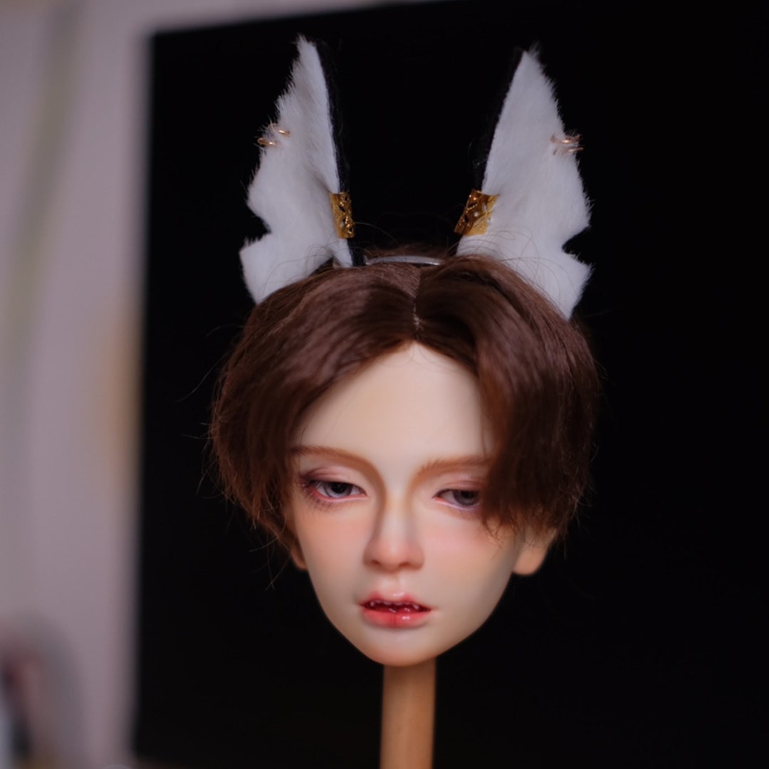 1/3 1/4 1/6 Bjd Ears Headband Doll Accessorieswolf Cosplay - Etsy