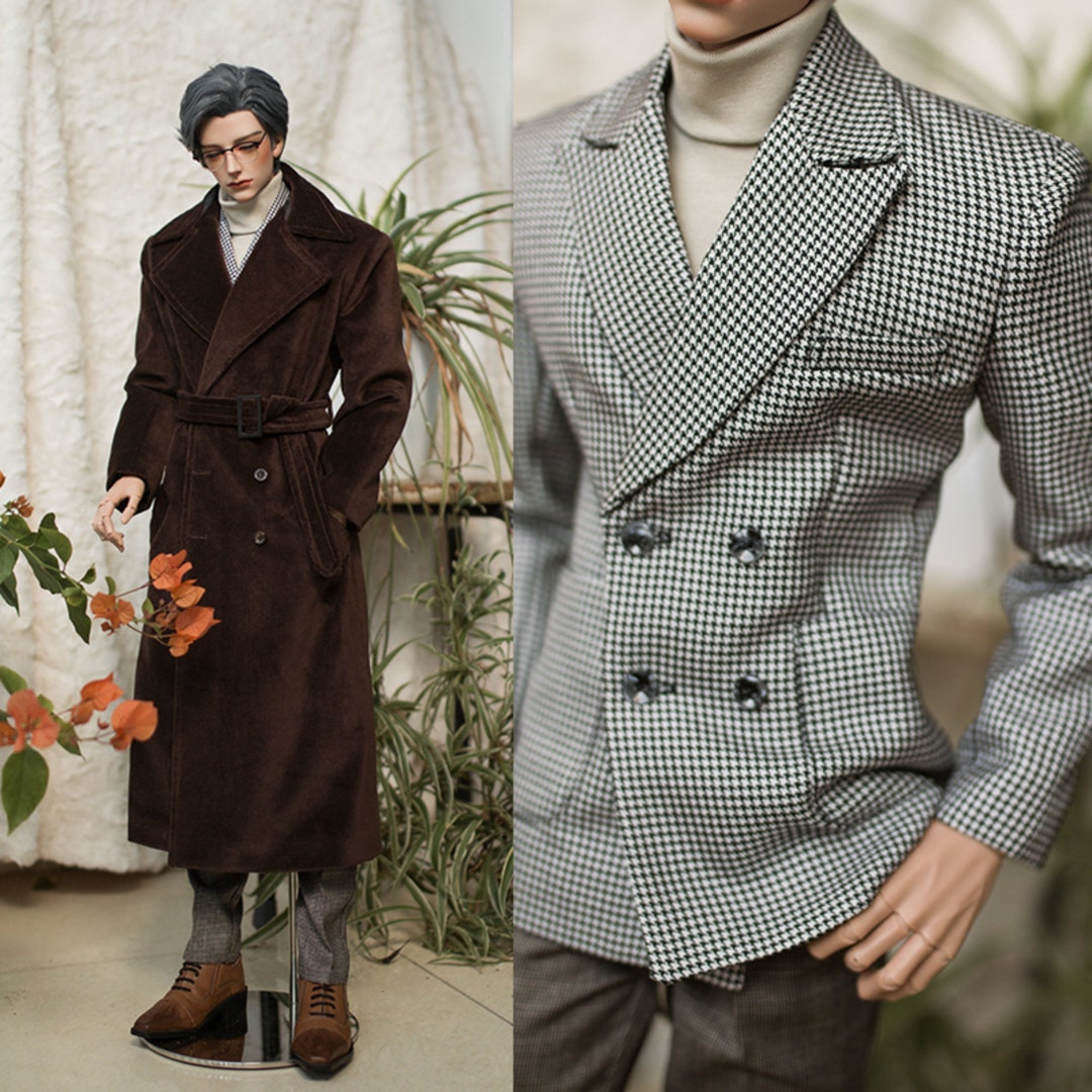 Vintage 4 Piece Doll Clothes 1/3 BJD Doll Suit Outfit for SD17 ID72 ...