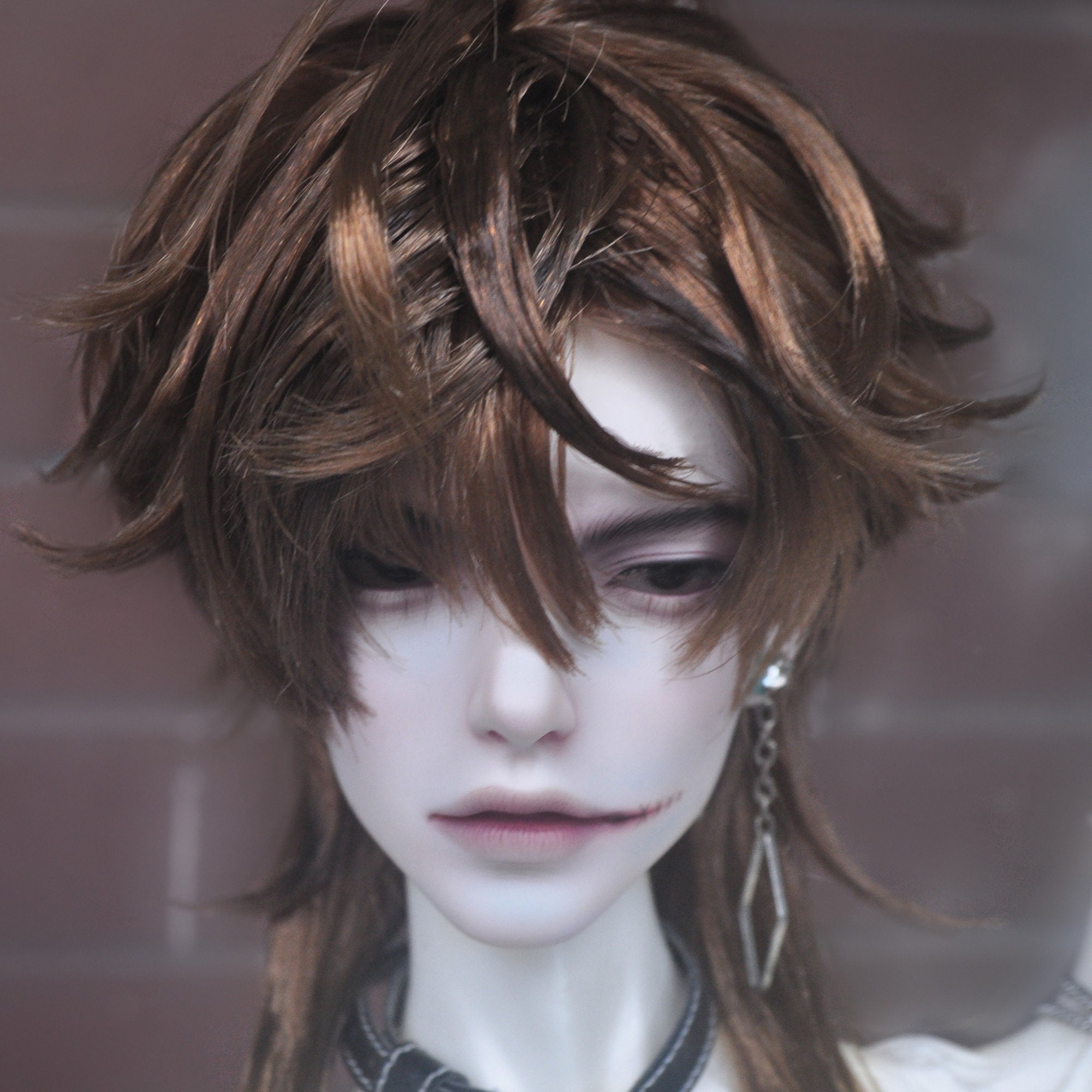 Bjd Doll Cool Boy Hair Styled Wigs 1/3 1/4 Bjd Wig - Etsy