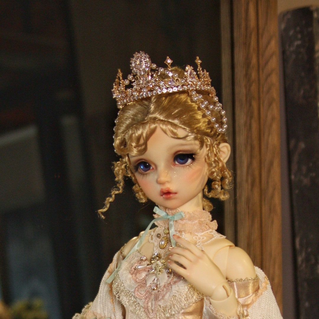 Miniature Queen Crown Doll Crown for 1/3 Bjd Doll and Uncle Doll ...