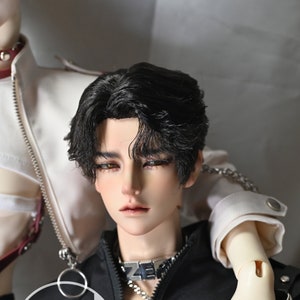 4 Color Bjd Doll Styled Wigs 1/3 1/4 Bjd Wig 7-8" 8-9'' for Sd/dd/smart ...