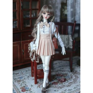 3 Color Bjd Doll Clothes School Uniform for Dolls Accessories,fashion ...