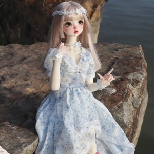 Custom Doll Clothes Bjd Dress Outfit 1/3 1/4 1/6 1/12 BJD Clothes for ...