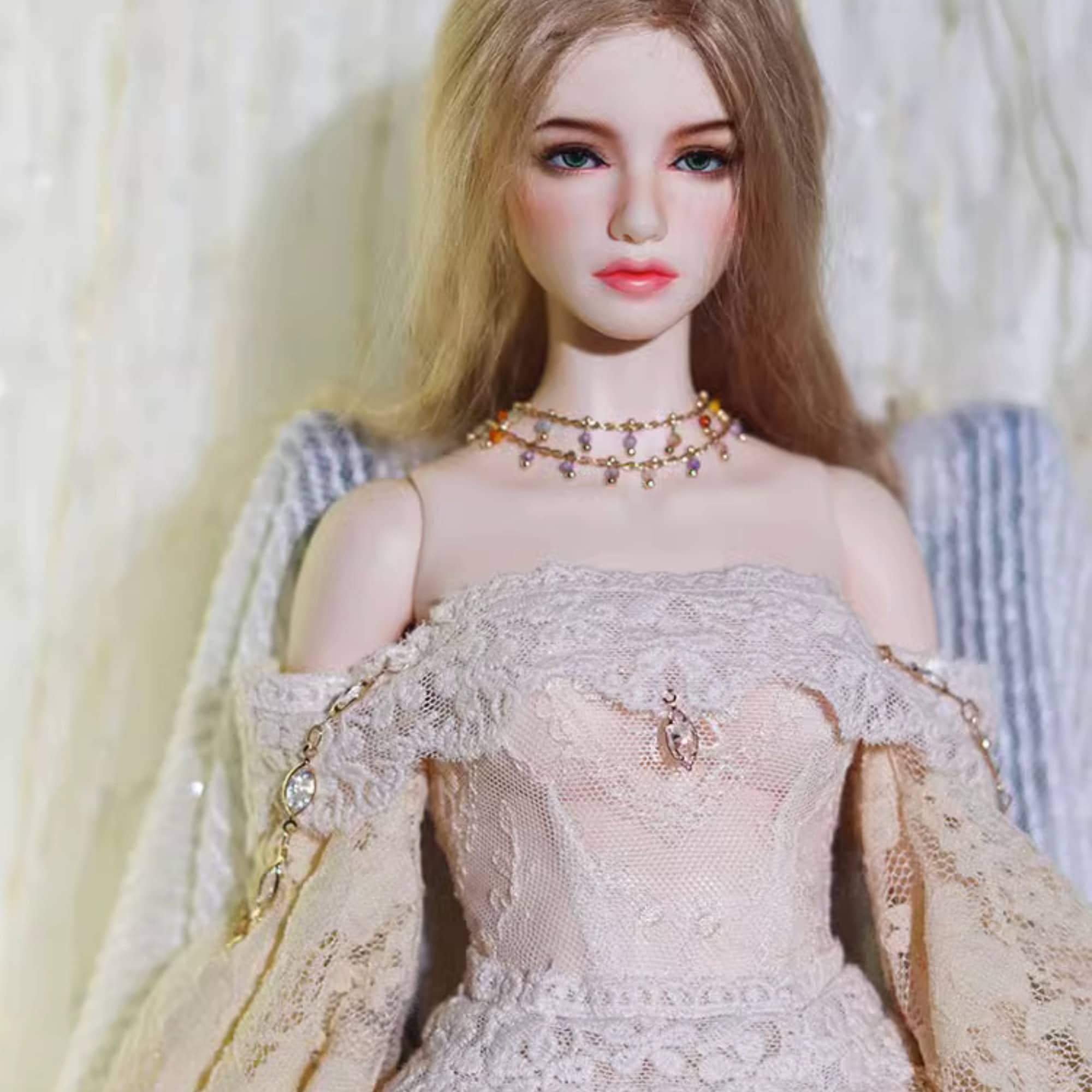 Custom Lace Doll Dress for 1/3, 1/4, 1/6 BJD Dolls - Etsy