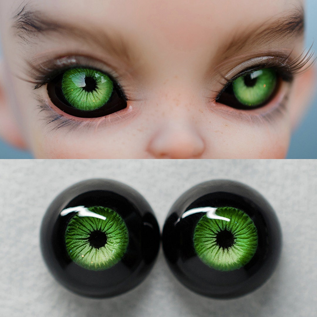 5 Color Realistic Bjd Doll Eyes,resin Safety Eyes 10mm 12mm 14mm 16mm ...