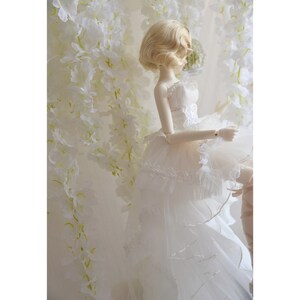 3 Color Custom Wedding Dress 1/6 1/4 1/3 Bjd Doll Clothes,bjd Clothes ...