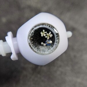 Blythe Eye Chips With Swarovski Crystal /blythe Eyechips / Realistic Doll Eyes / Craft Eyes ...