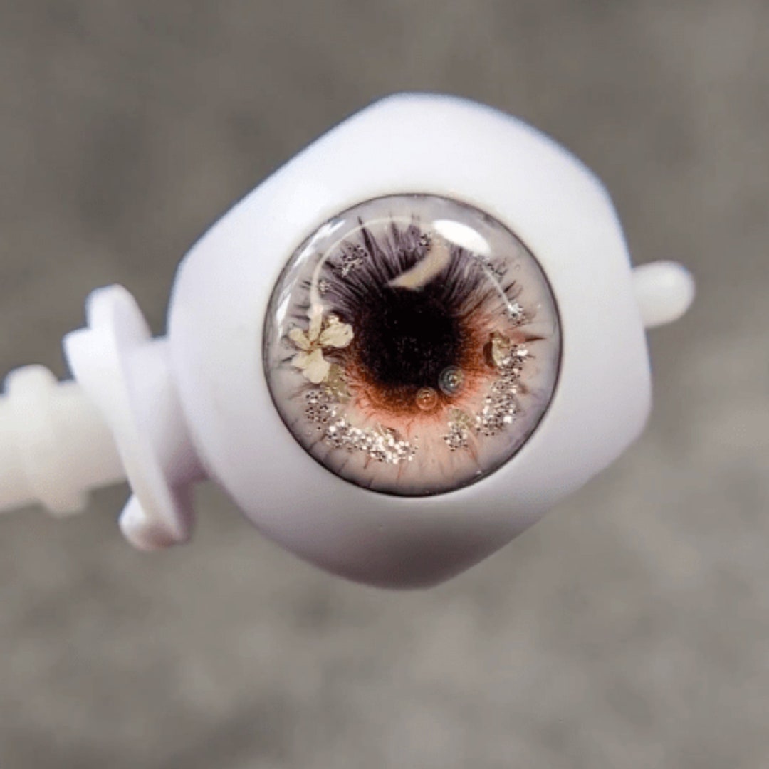 3D Blythe Eye Chips With Swarovski Crystal /blythe Eyechips / Realistic Doll Eyes / Craft Eyes ...