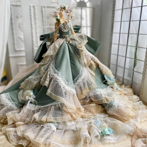 Party Doll Dress Doll Clothes 1/3 BJD Clothes Outfit for Most - Etsy