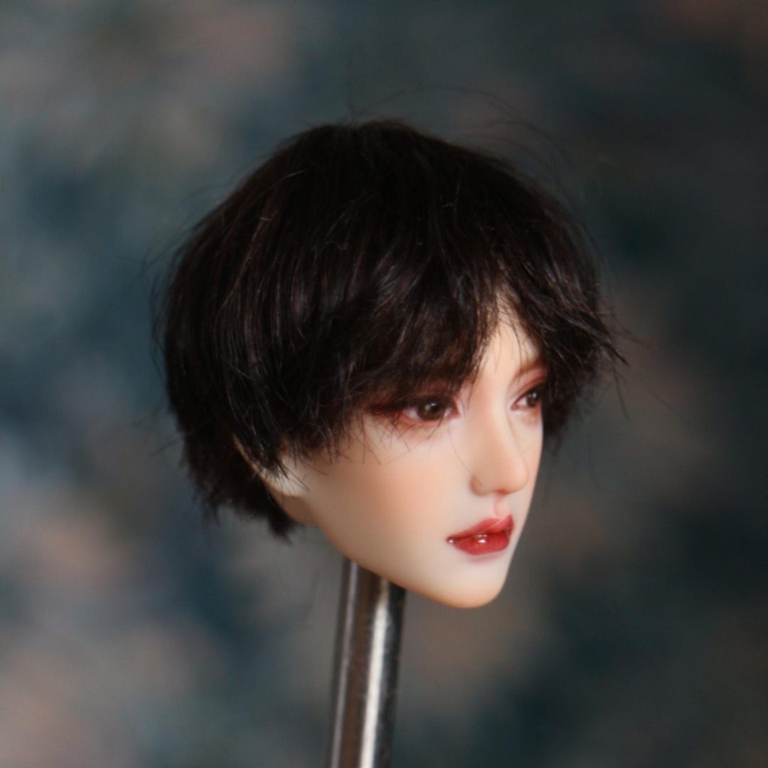 Custom Mohair BJD Doll Wig, Short Hair, Hard Cap (9-11cm) - Etsy