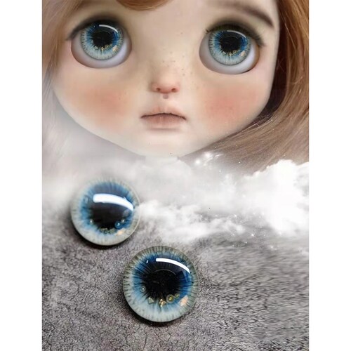 Pink Blythe Eye Chips Handmade Blythe Eyechips/realistic Doll - Etsy