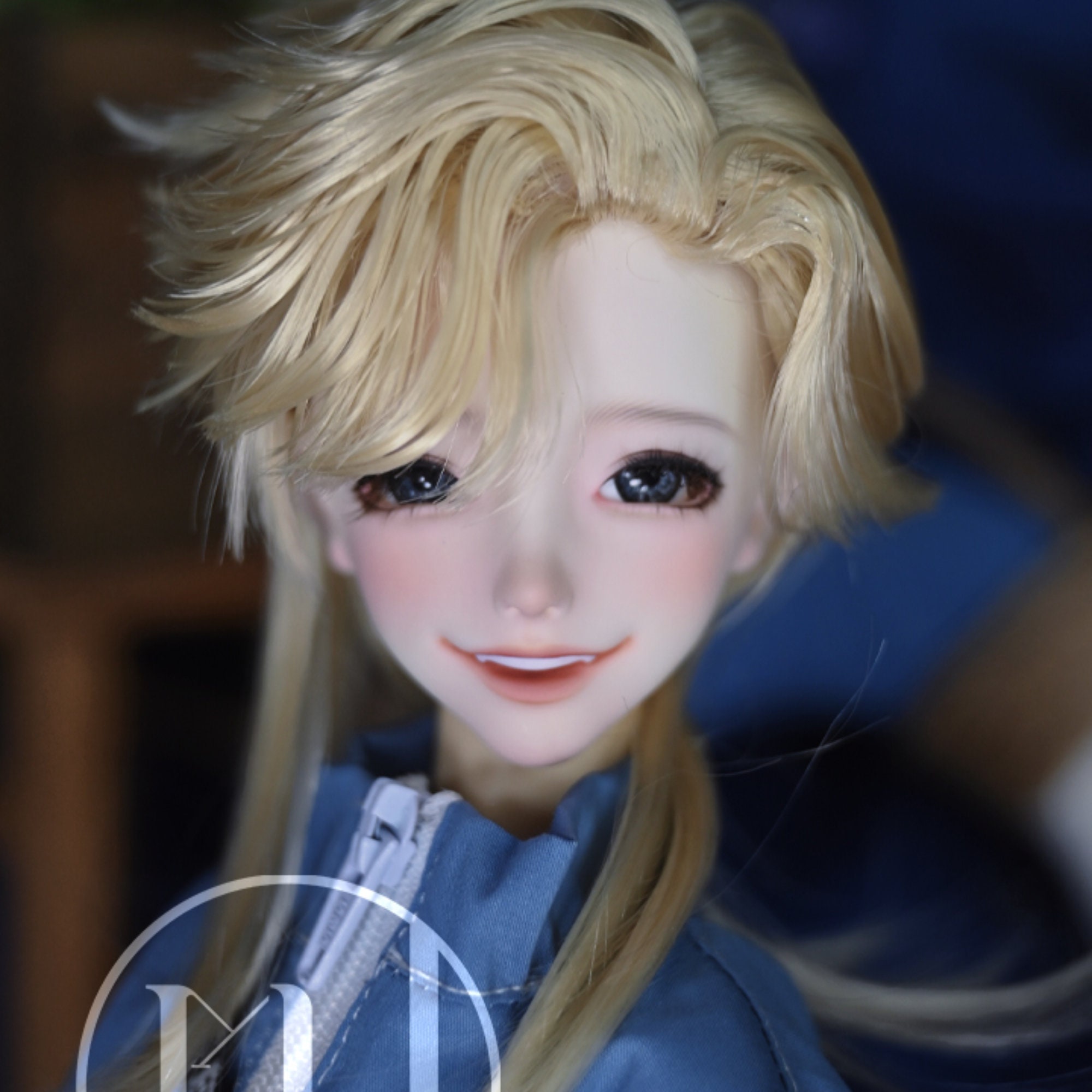 BJD Doll Wig, Styled Hair, 1/3 & 1/4 Size - Etsy