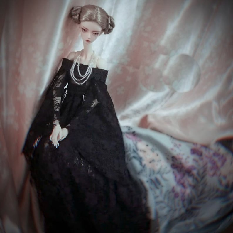 Vintage Lace Doll Dress Wedding Dress 1/3 1/4 1/6 Big Girl BJD - Etsy