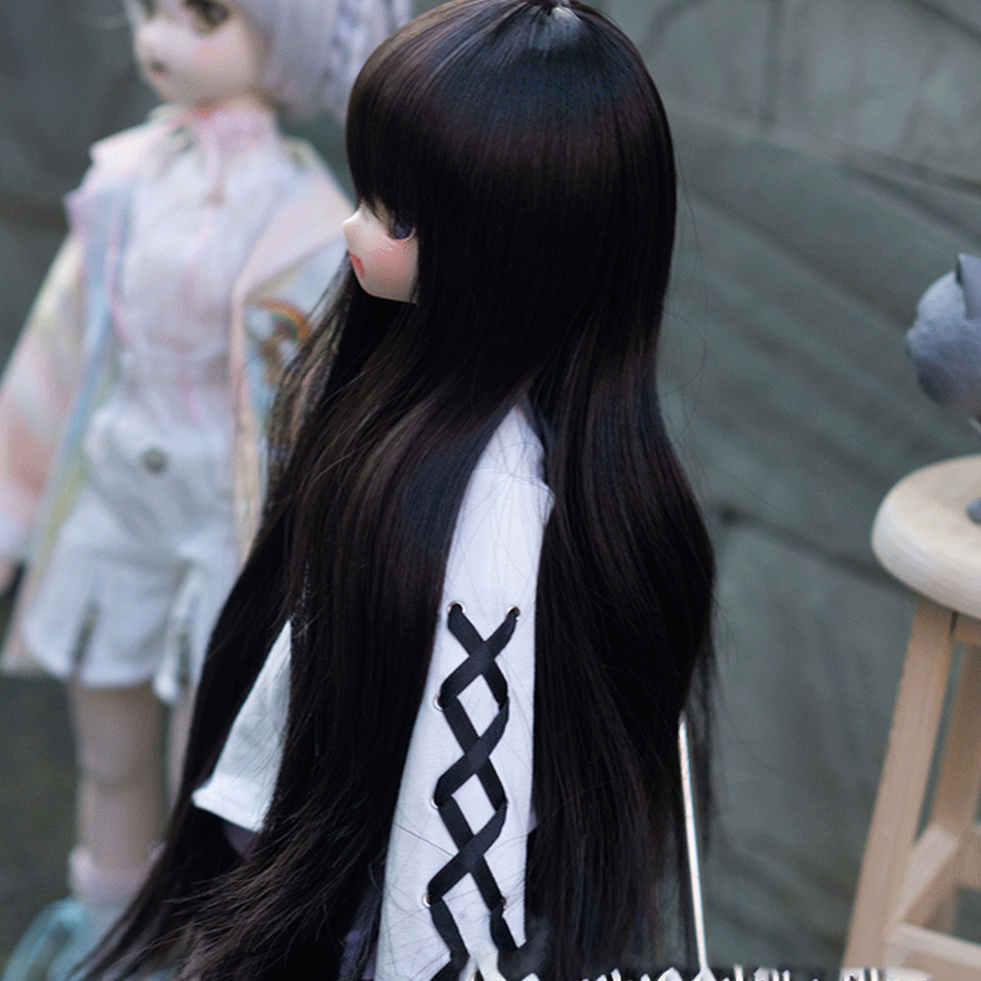 1/3 1/4 1/6 BJD Wig Long Straight Doll Wig Toy Wig for Dolls - Etsy
