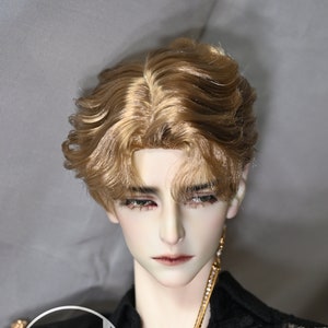 4 Color Bjd Doll Styled Wigs 1/3 1/4 Bjd Wig 7-8" 8-9'' for Sd/dd/smart ...