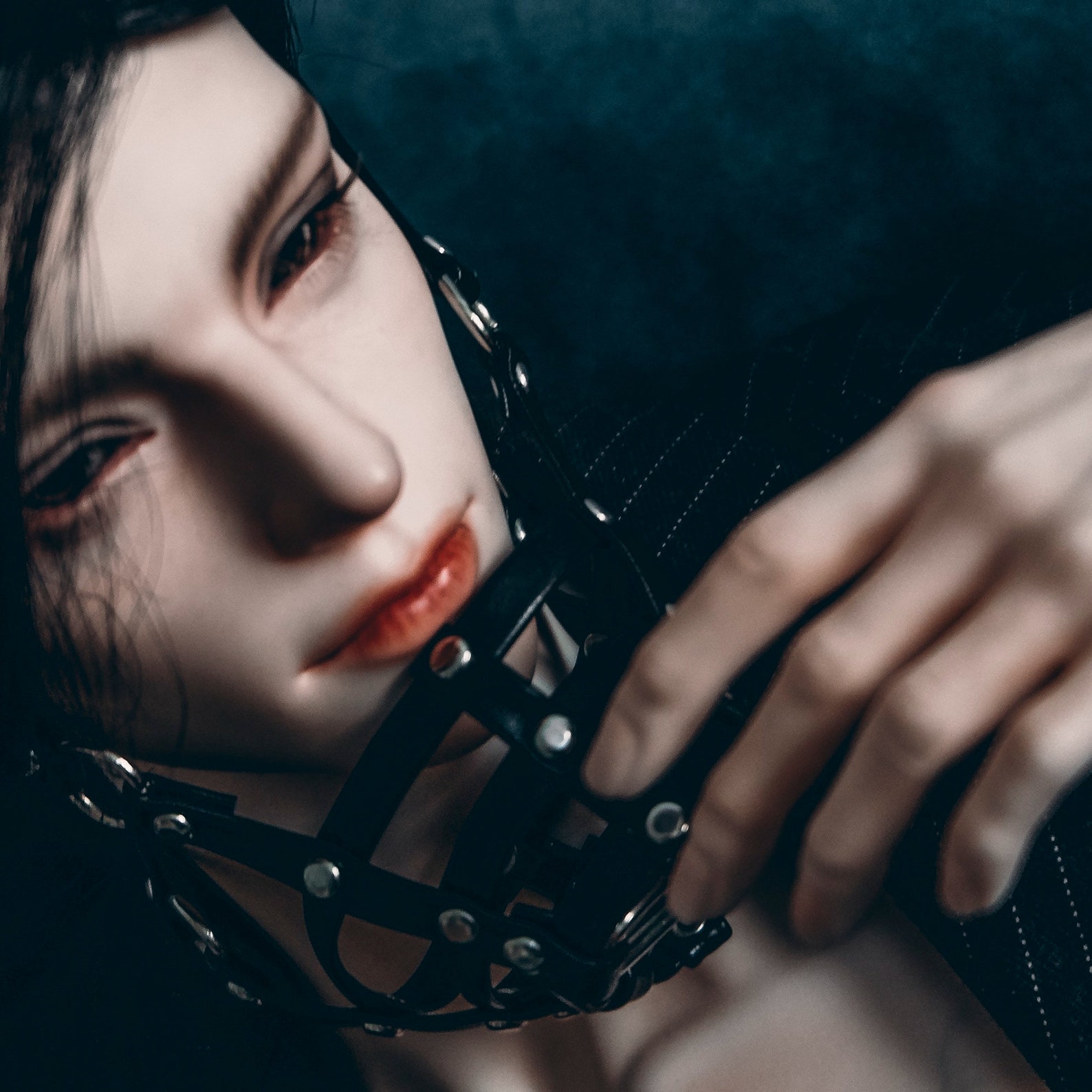 Black BJD Muzzle/bjd Leather Muzzle for 1/3 BJD POPO68 ID72 - Etsy