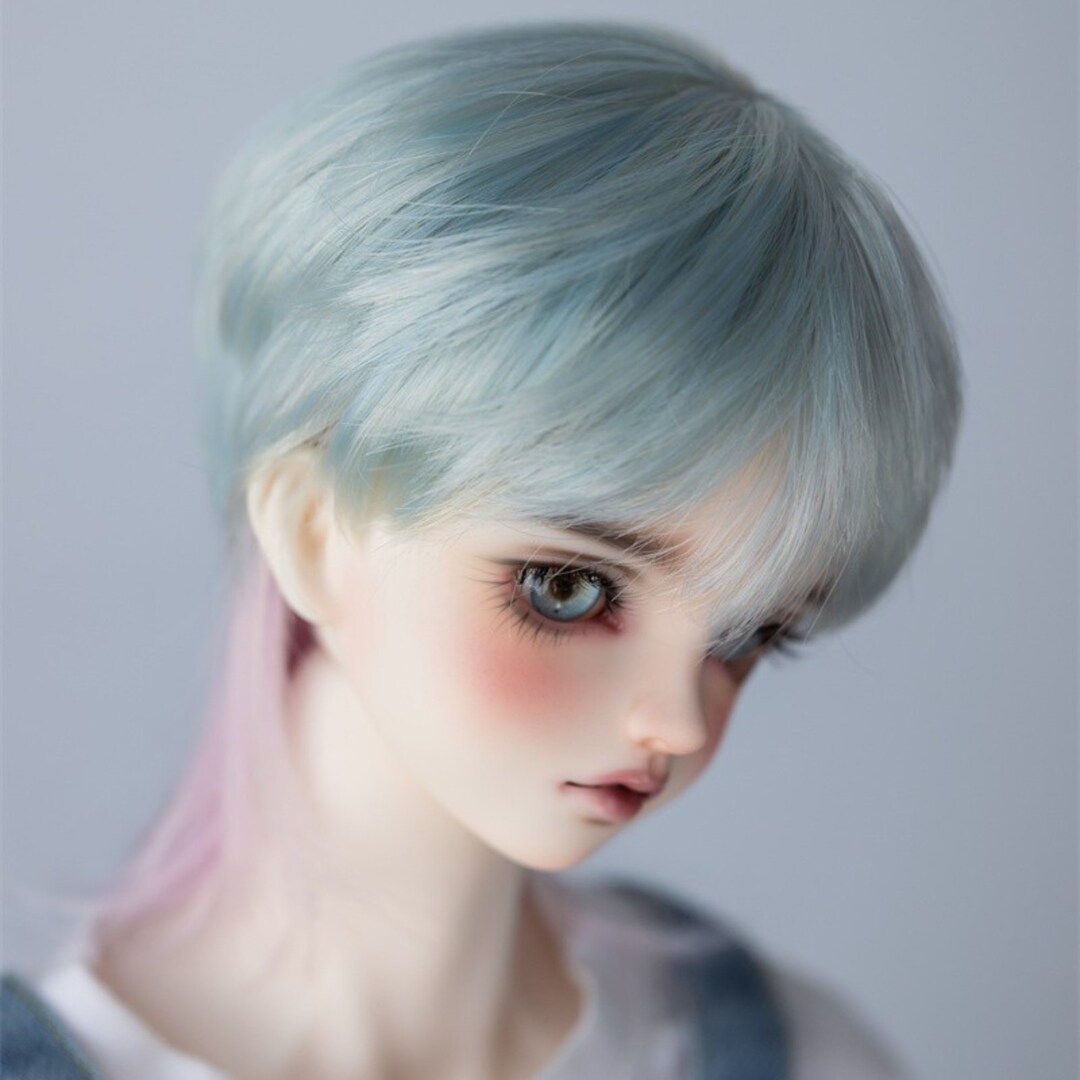 5 Color 1/3 BJD Wig 8-9" for Sd Soom Doll Accessories,black Gold Brown ...