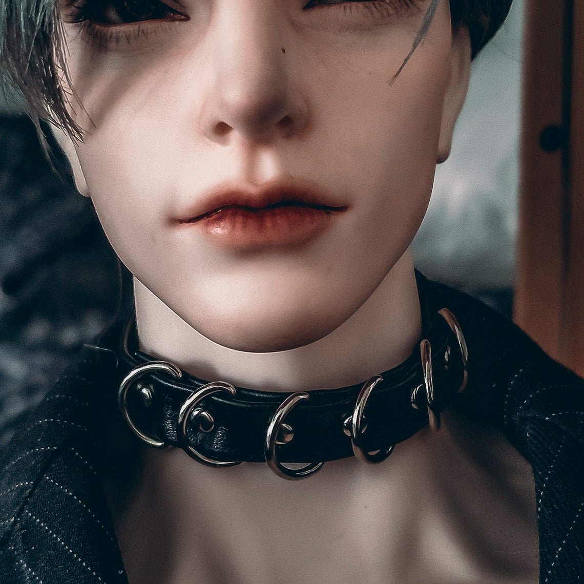 Black BJD Choker/bjd Leather Choker for 1/3 BJD POPO68 ID72 - Etsy