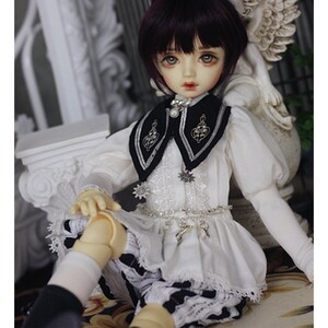 Vintage 1/4 Mdd Msd Bjd Suit,bell Bunny Bjd Clothes Doll Outfit,custom ...