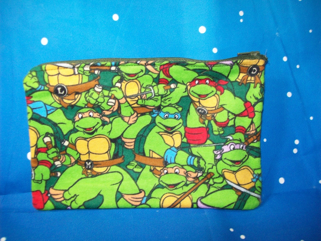 TMNT Teenage Mutant Ninja Turtles Cotton Flannel Double Sided Zipper ...