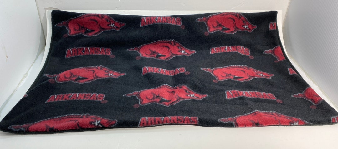 Arkansas Razorbacks Fleece Pillow Cover 16 X 26 - Etsy