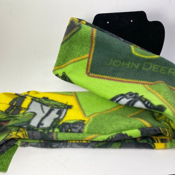 John Deere "fleece" Fabric - Etsy