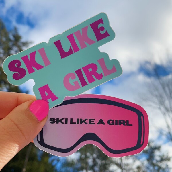 Ski Stickers - Etsy