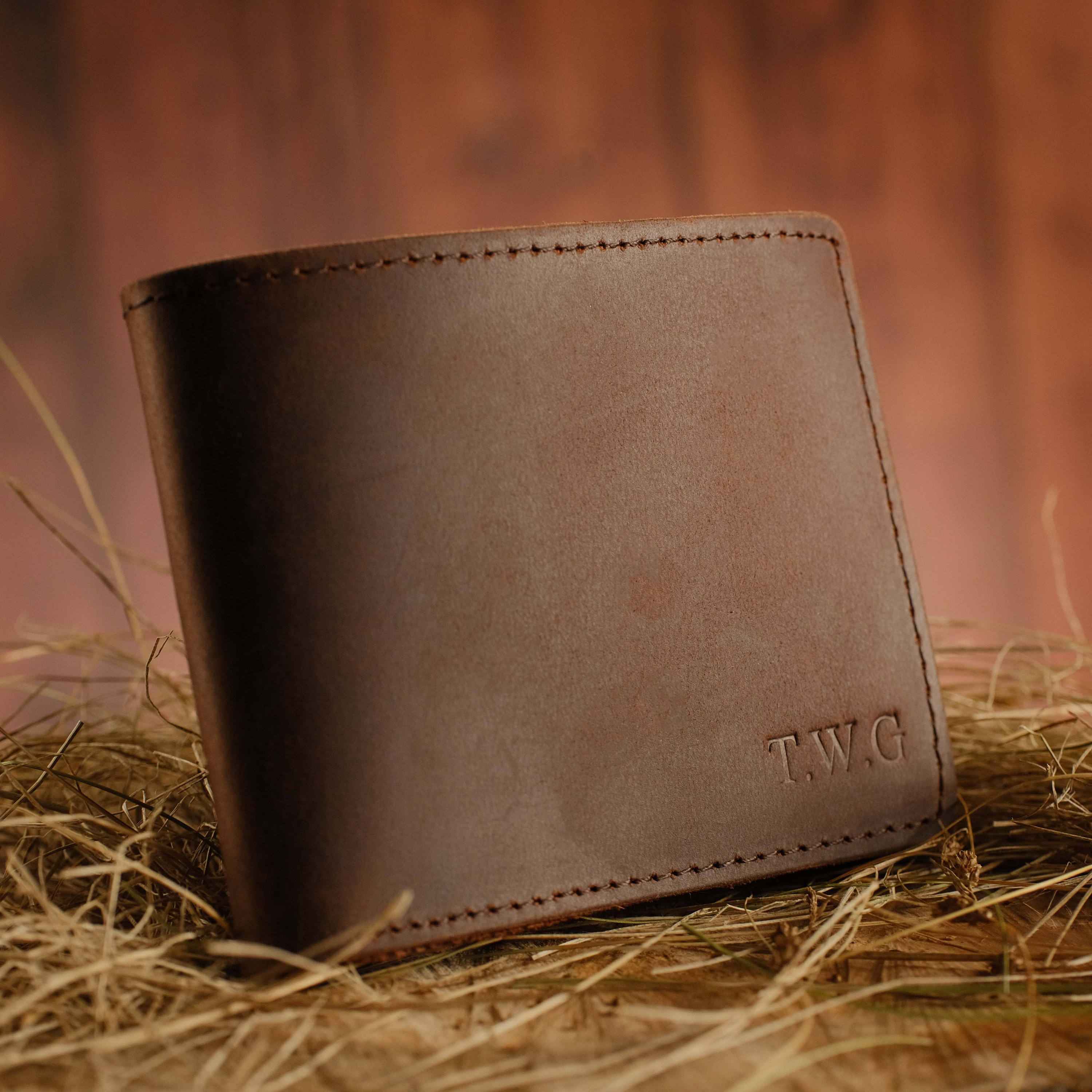 Personalised Leather Wallet / Premium Genuine Leather Bifold - Etsy