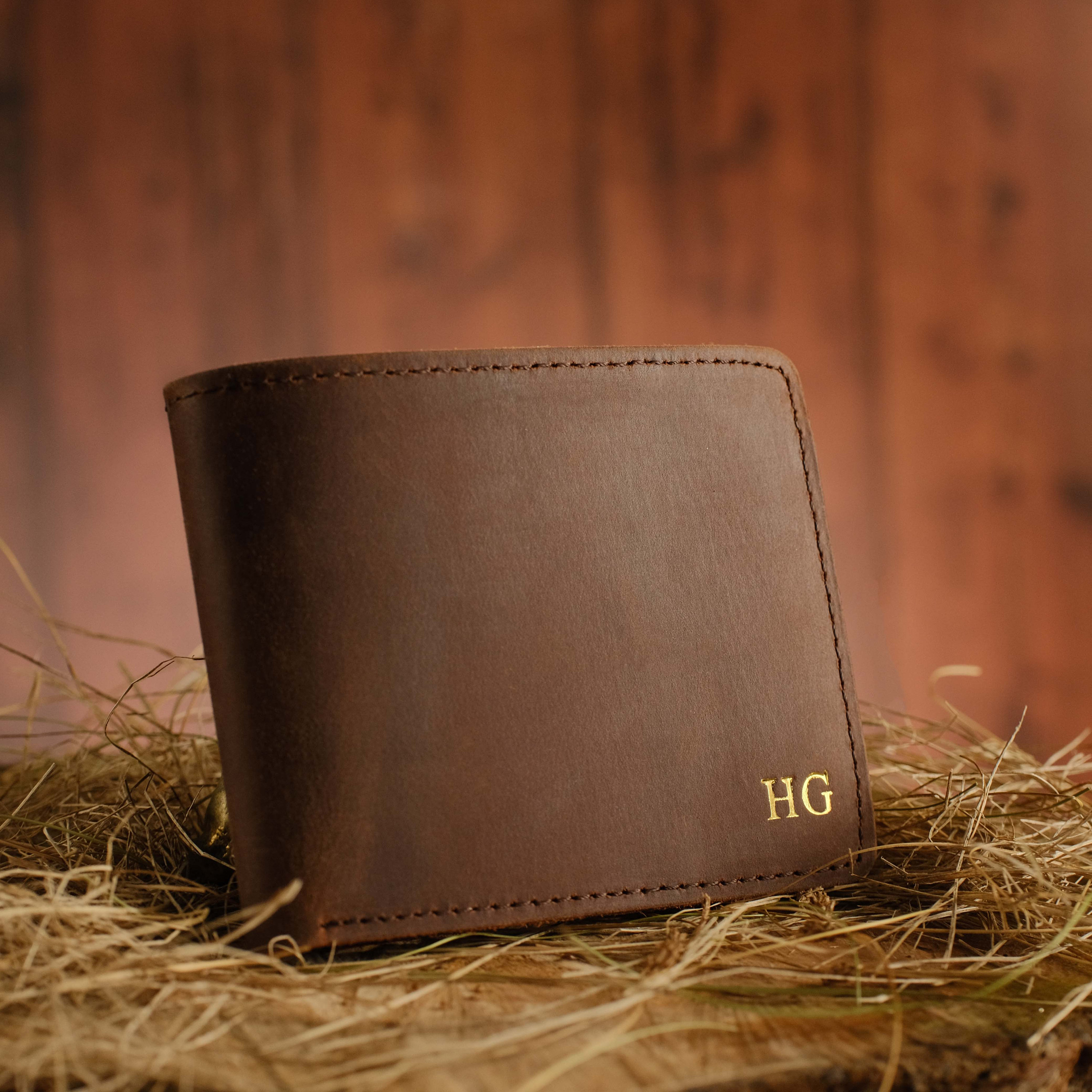 Personalised Leather Wallet / Premium Genuine Leather Bifold - Etsy
