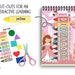 Princess Busy Book, Editable Template - Etsy